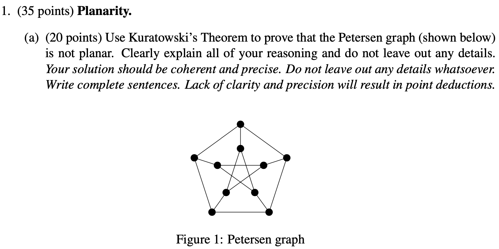 Solved MATH/CSCI Graph Theory Help:) Thank you for helping | Chegg.com