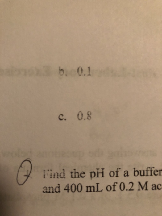 Solved 'ust-Laboratory Exercise NAME: Preparation of Buffers | Chegg.com
