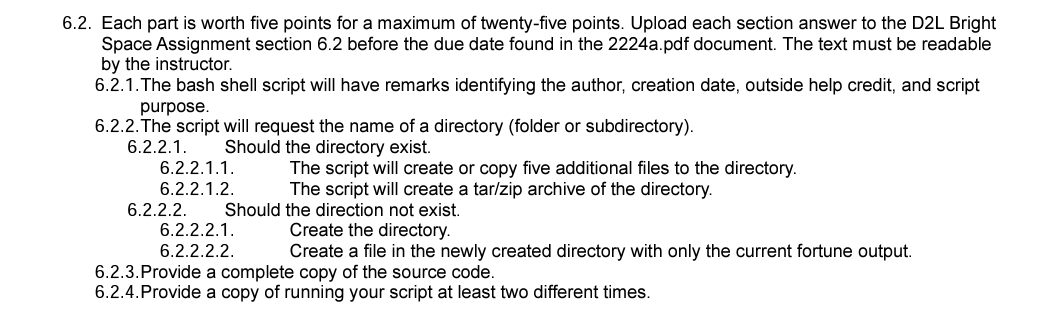 Solved 1. Each part is worth five points for a maximum of | Chegg.com