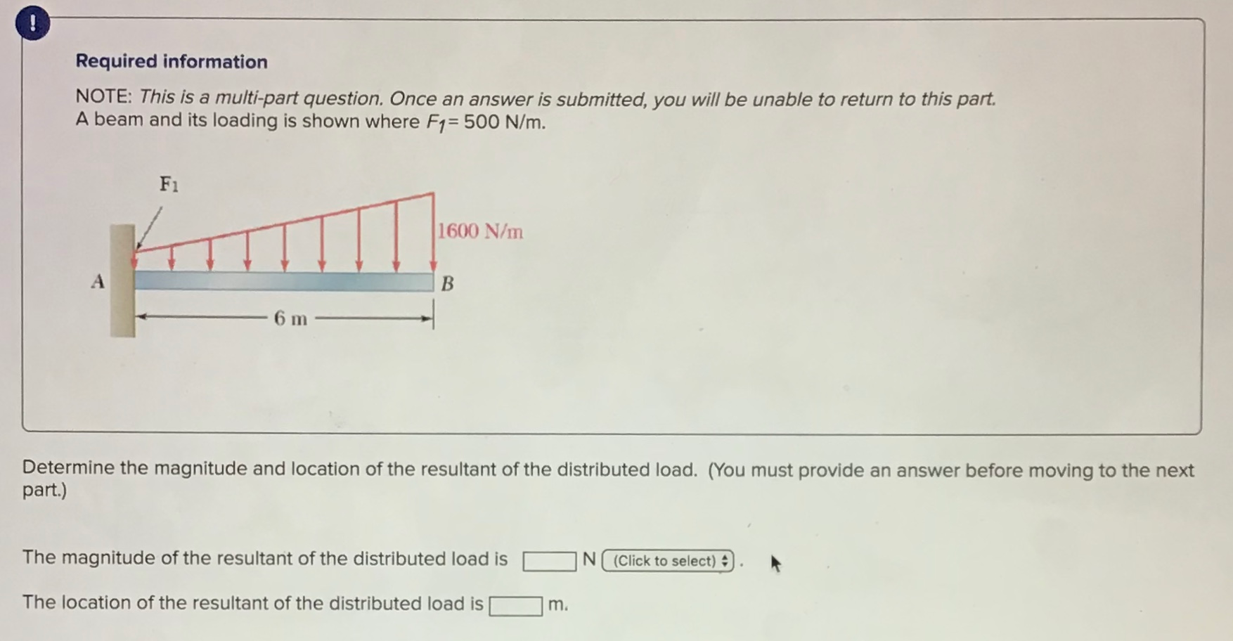 Solved Required information NOTE: This is a multi-part | Chegg.com