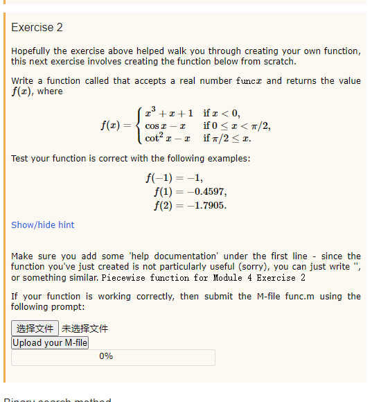 Solved Exercise 2 Hopefully the exercise above helped walk | Chegg.com