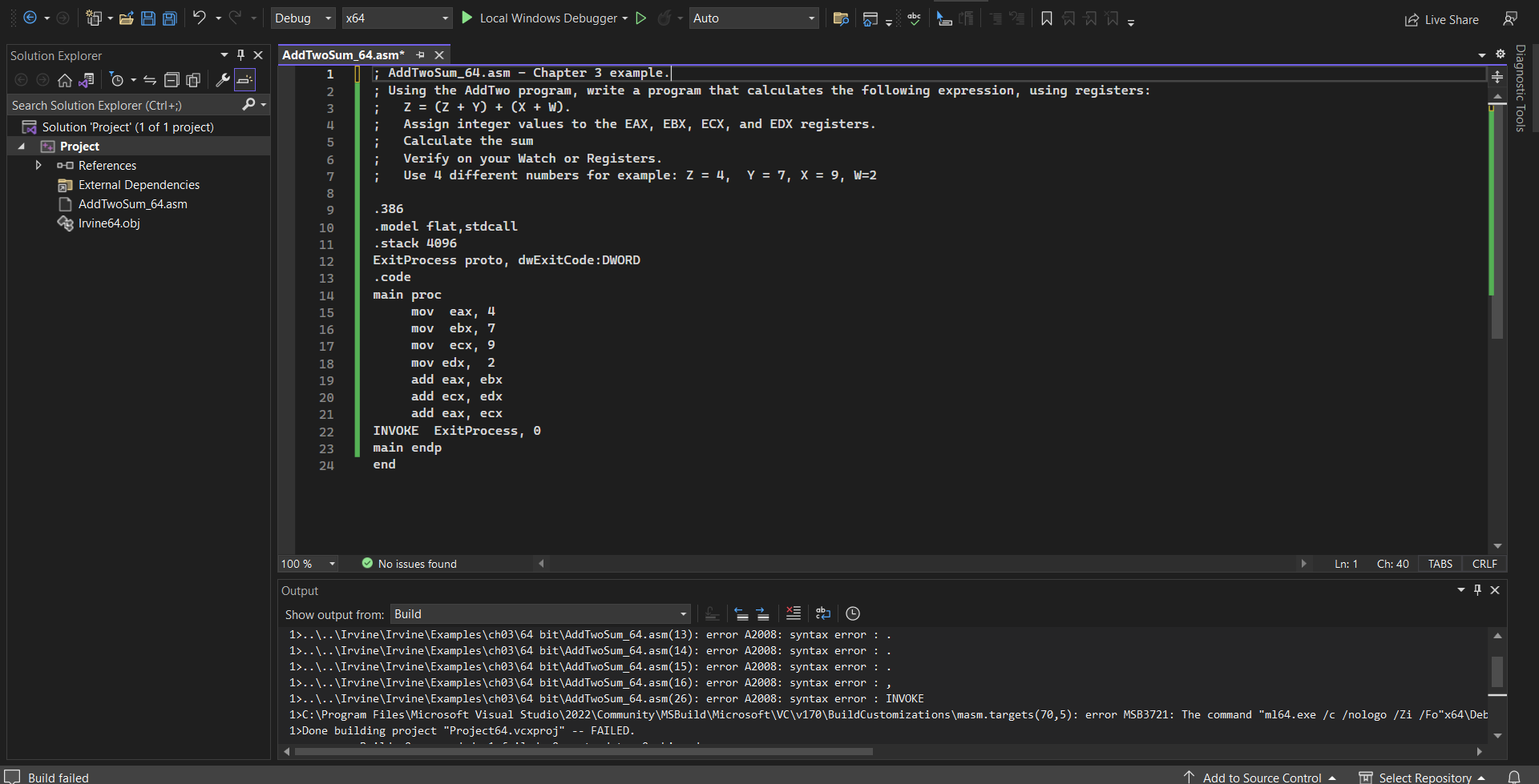 Solved I am trying to do this assignment but keep getting | Chegg.com