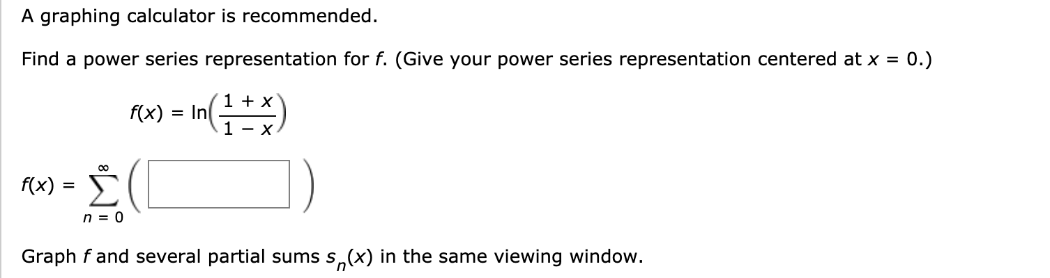 Solved A graphing calculator is recommended. Find a power | Chegg.com