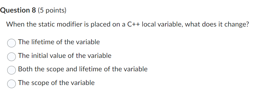 Solved Which of the following languages permits nested | Chegg.com
