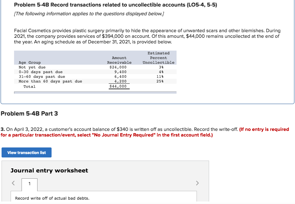 Solved Problem 5-48 Record transactions related to | Chegg.com
