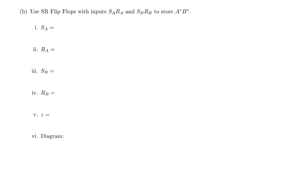 Solved 1. Using the following state table, create two | Chegg.com