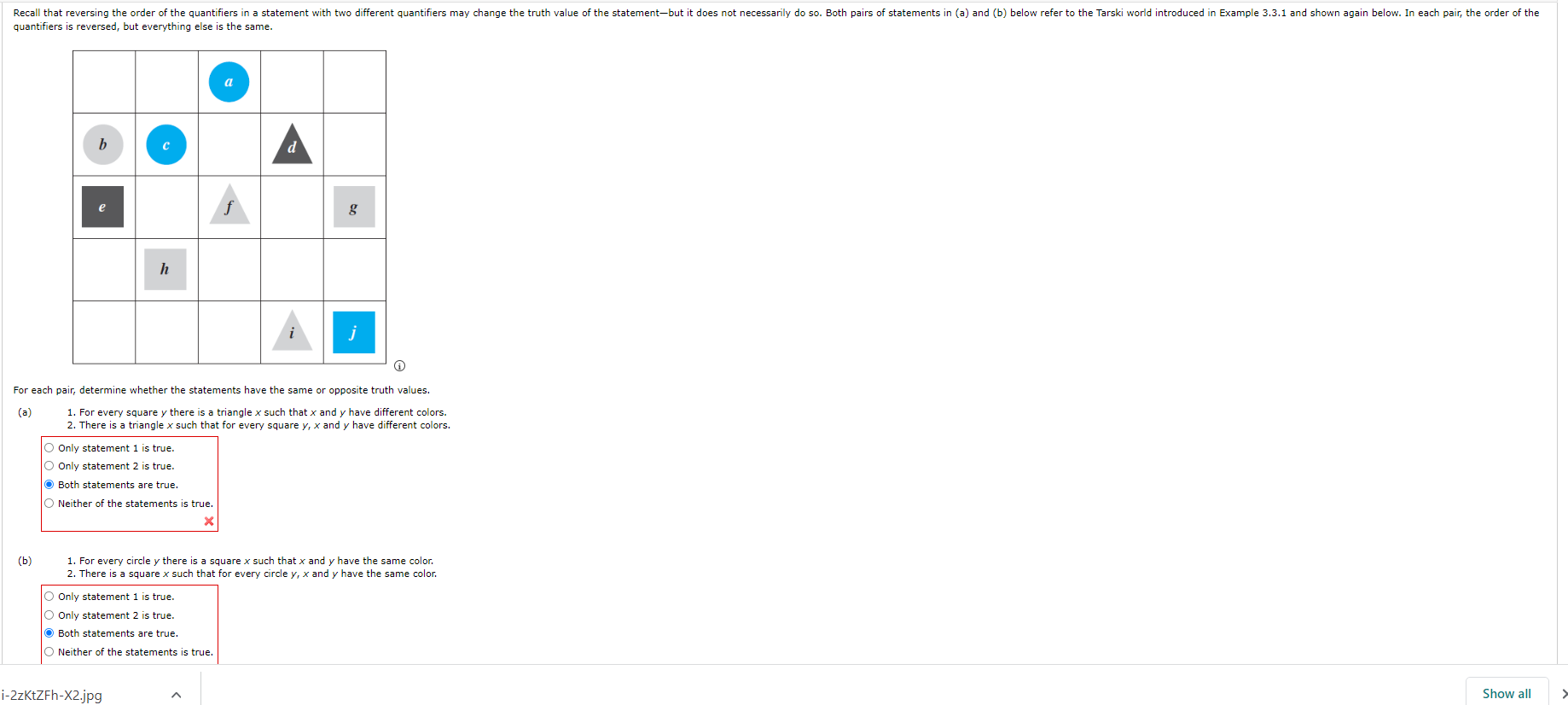 Solved Consider the following argument. All discrete | Chegg.com