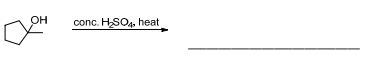 Solved OH conc. H2SO4, heat . , | Chegg.com