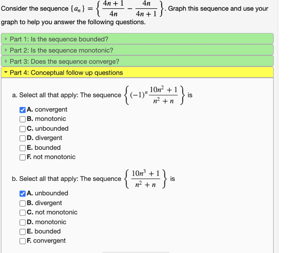 Solved 4n +1 4n 4n 4n + 1 graph to help you answer the | Chegg.com