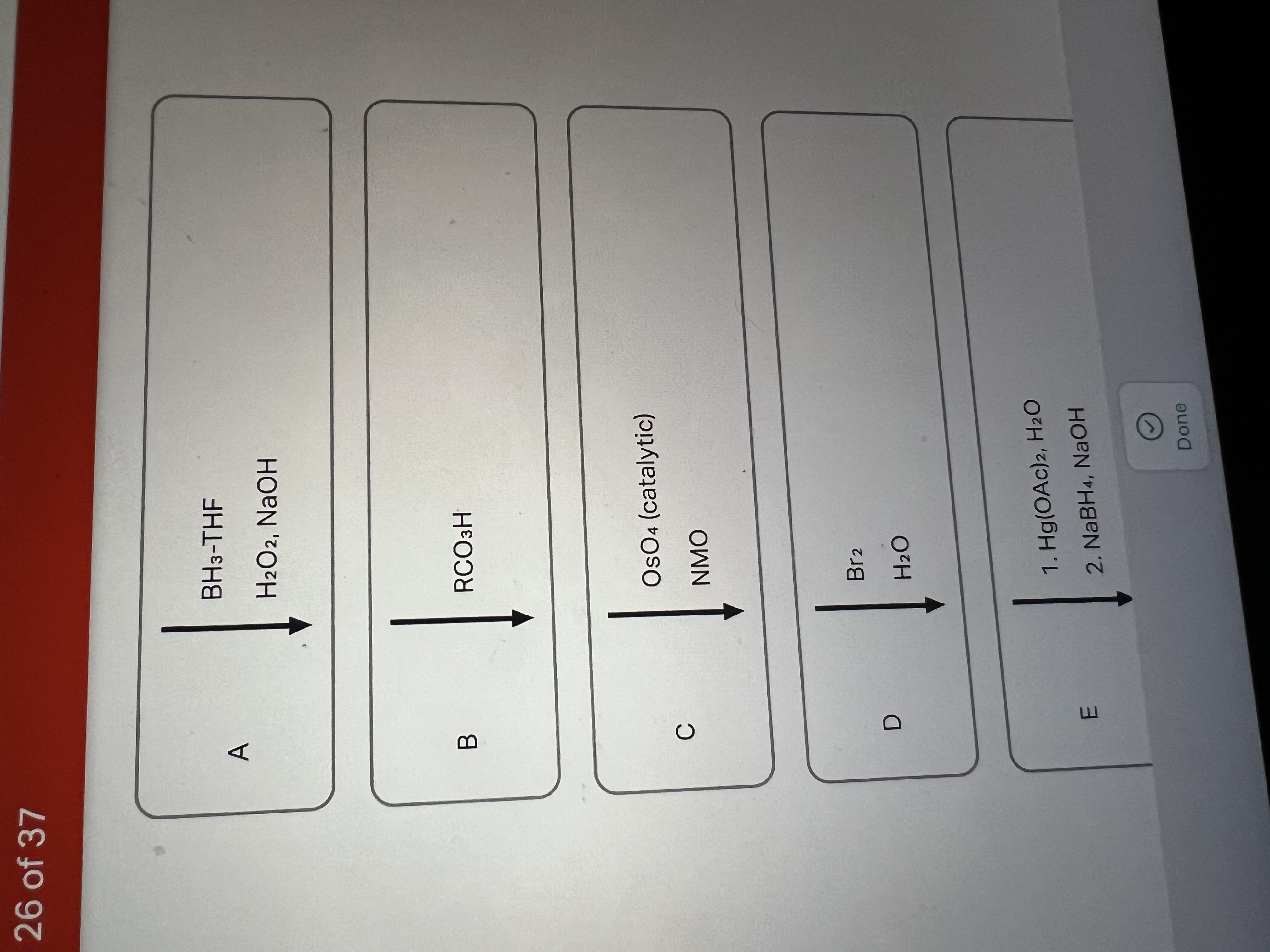 Solved Choose the reagent(s) that would be most likely to | Chegg.com