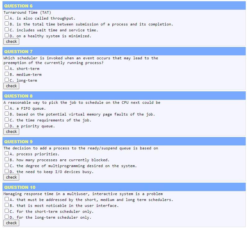 Solved Some questions could have multiple correct | Chegg.com
