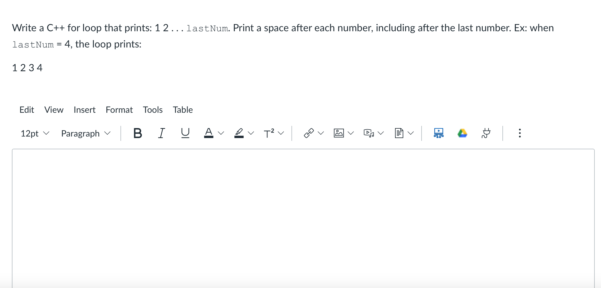 Solved Given the following C++ code, what will be printed? y | Chegg.com