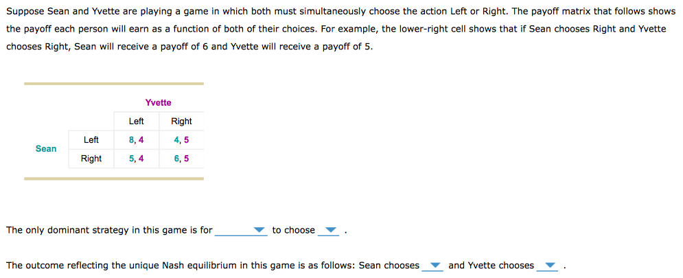 Solved Suppose Sean and Yvette are playing a game in which | Chegg.com