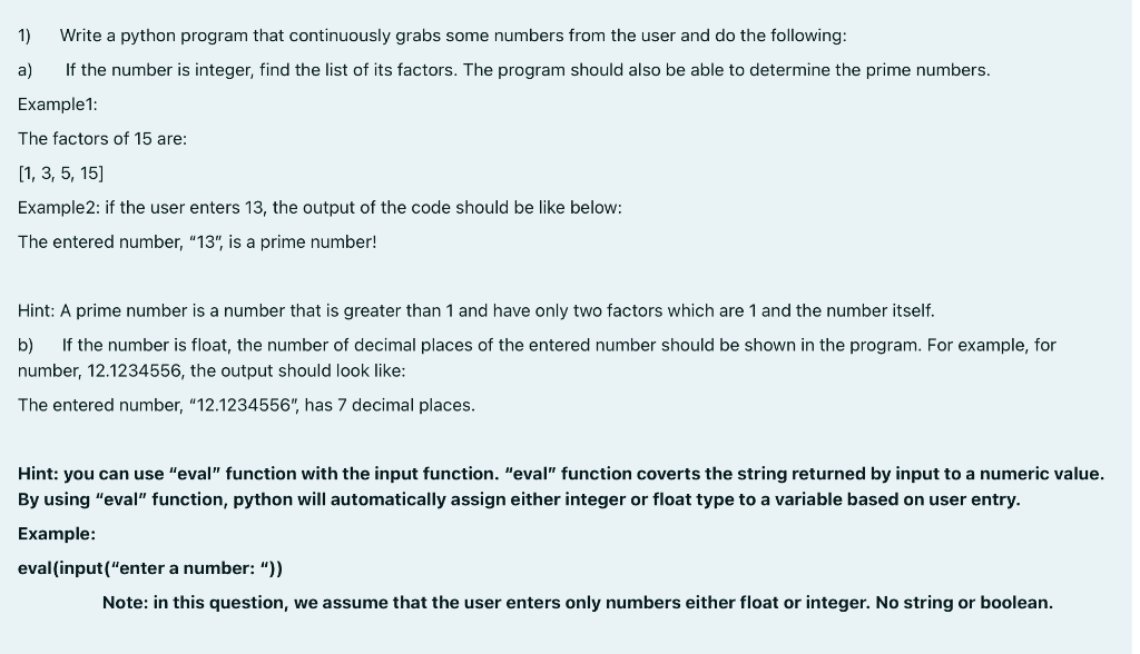 Solved Please use python, make it easy and clear it is for a | Chegg.com