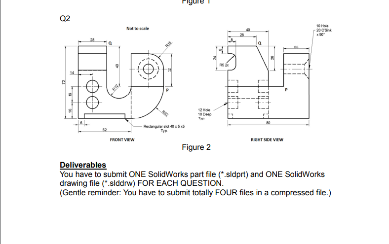 Solved In this assignment, using SolidWorks, you have to | Chegg.com