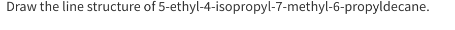 Solved Draw the line structure of | Chegg.com