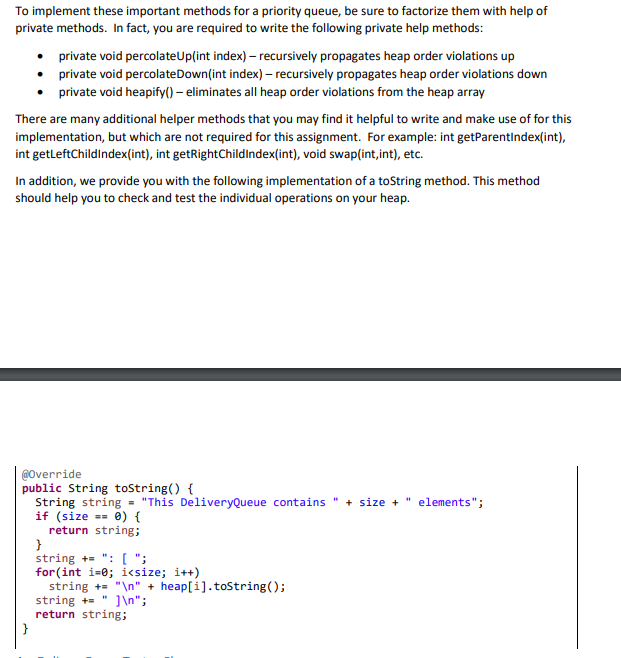 Java 11 Eclipse Develop a program to assign a robot | Chegg.com