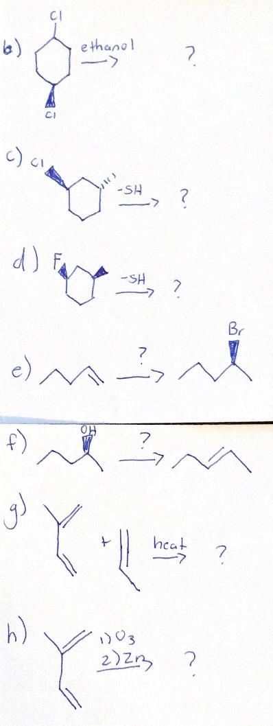 Solved Give the missing reactant, reagent, or product for | Chegg.com
