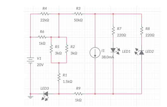 Solved Given the following circuit, analyze and answer what | Chegg.com