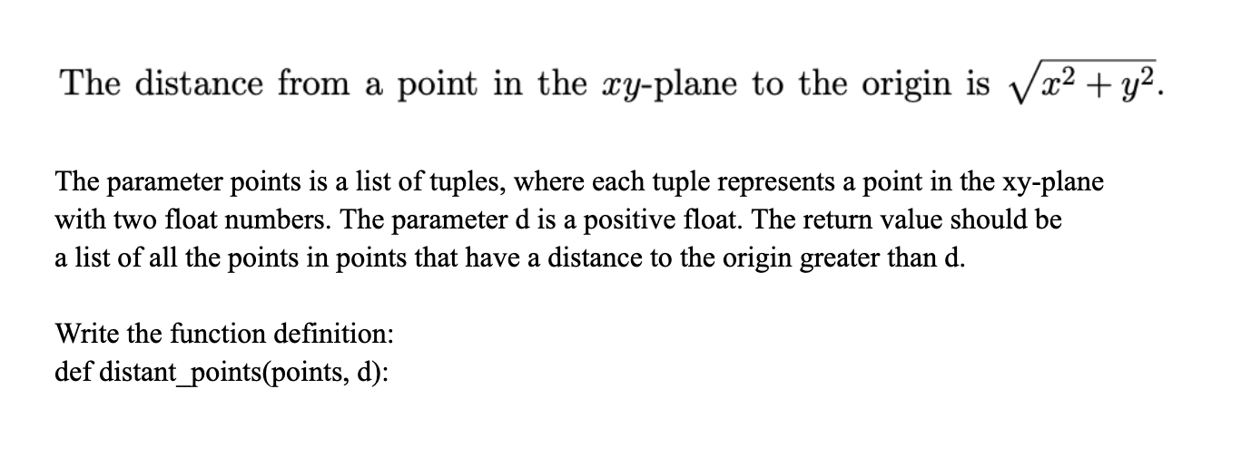 Solved Answer the following Python programming question, | Chegg.com