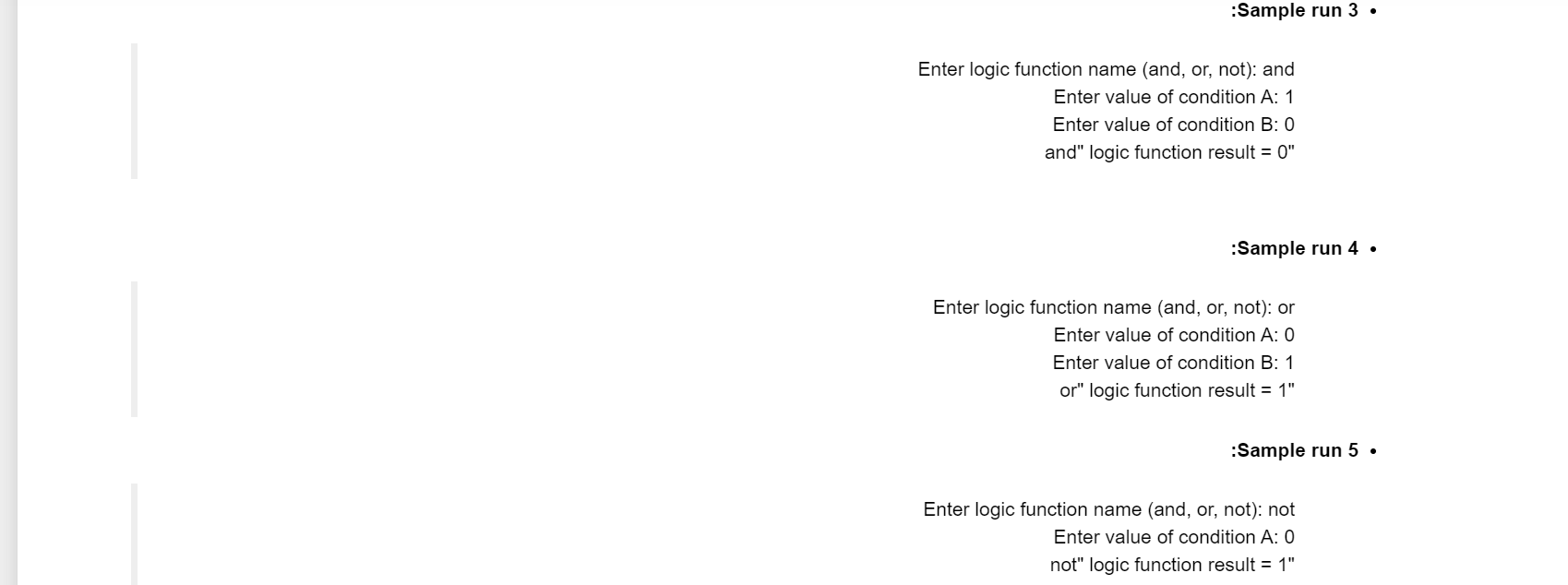 Solved Don’t use (or ,and, not, loop ,Def, Function) (if, | Chegg.com