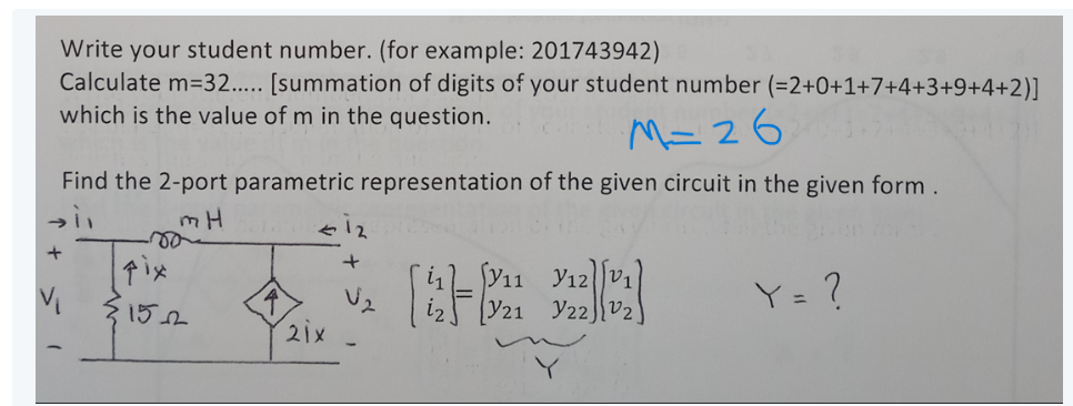 Solved Write your student number. (for example: 201743942) | Chegg.com