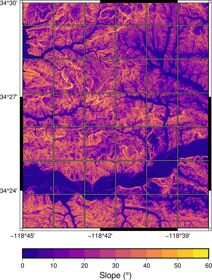 Solved We can also calculate the ground slope from the DEM. | Chegg.com