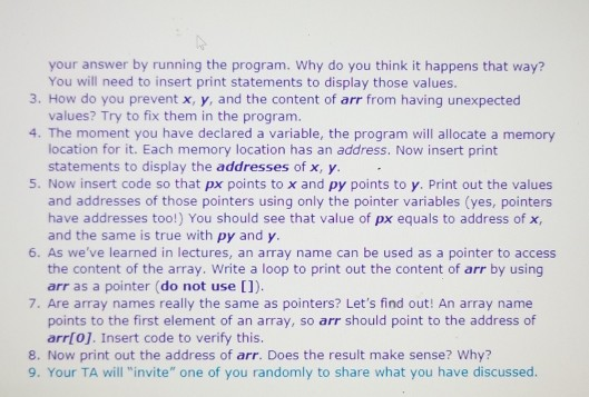 Solved Use your favorite text editor to create a C program | Chegg.com
