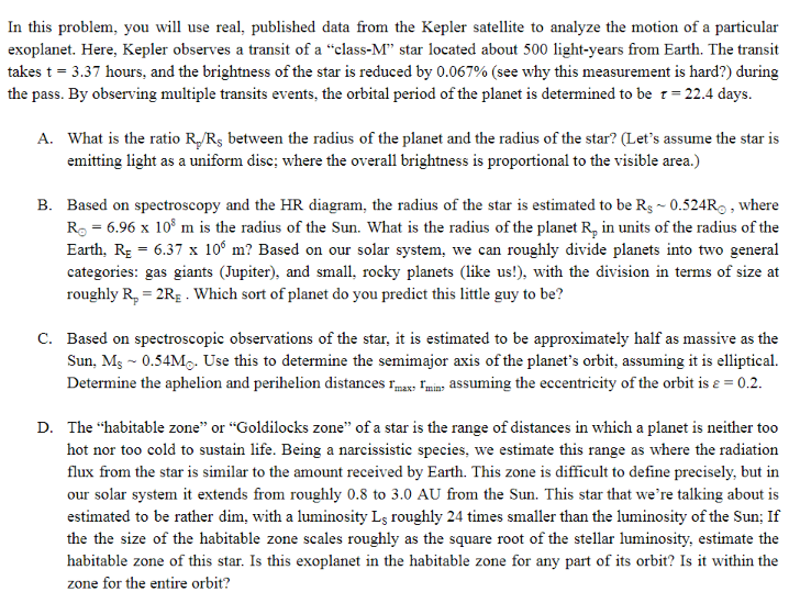 Solved 3. One of the topics in modern astronomy that people | Chegg.com