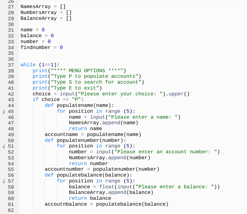 Solved [Python] Please help to achieve the result that the | Chegg.com