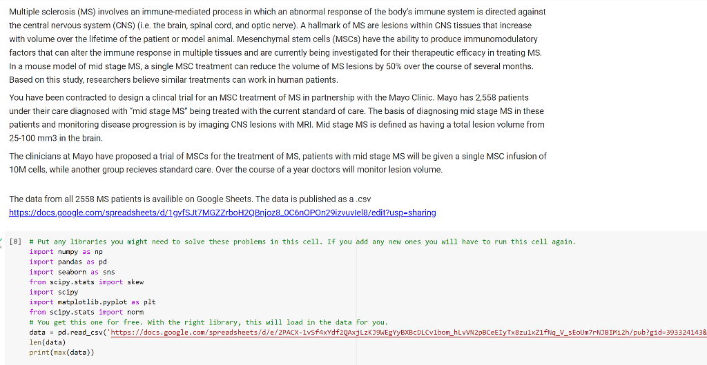 Solved please help me with the code (python)for questions 3 | Chegg.com