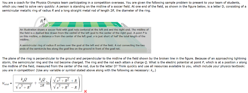 Solved You are a coach for the Physics Olympics team | Chegg.com