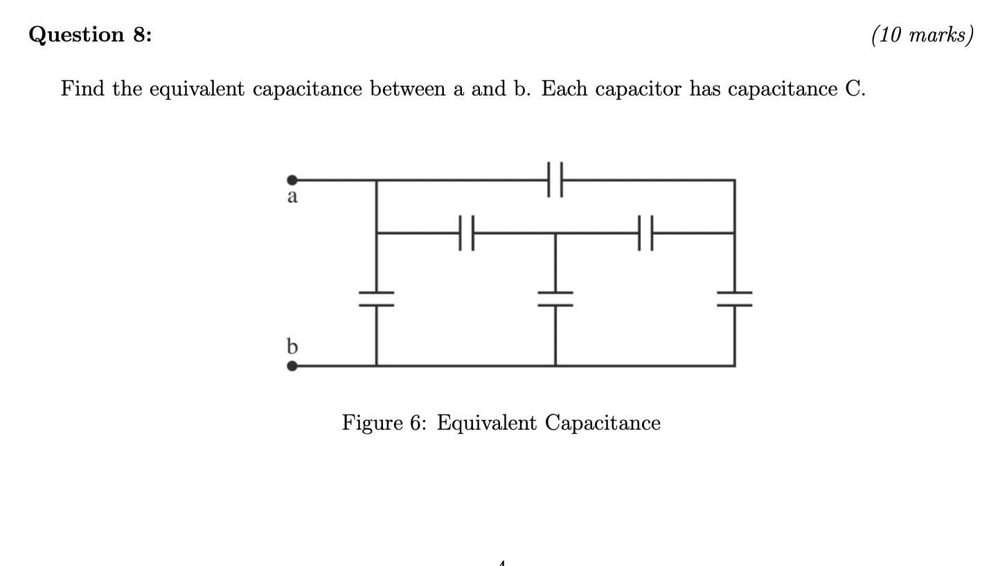 Solved Question 8: (10 marks) Find the equivalent | Chegg.com