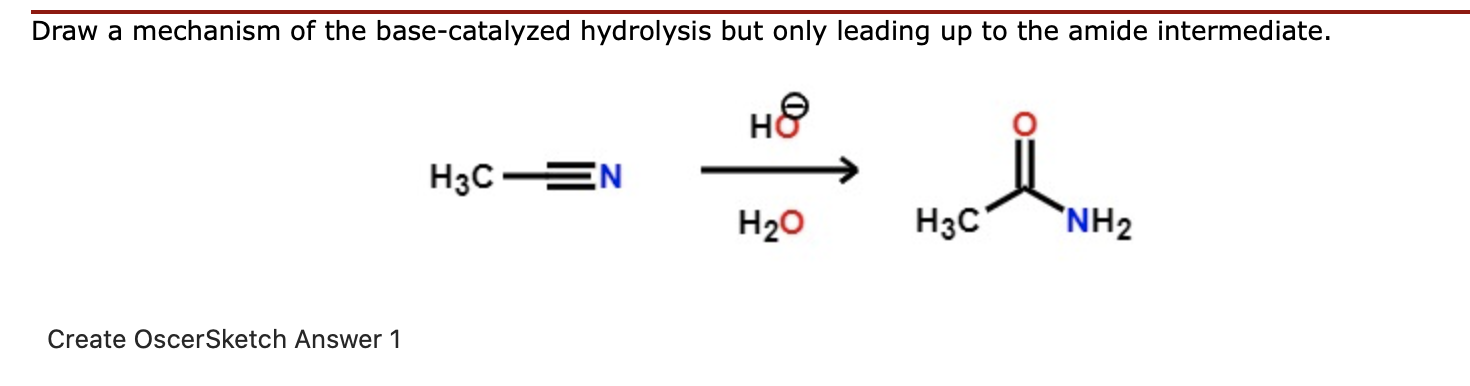 Solved Draw a mechanism of the base-catalyzed hydrolysis but | Chegg.com