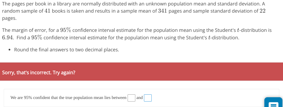 Solved The pages per book in a library are normally | Chegg.com