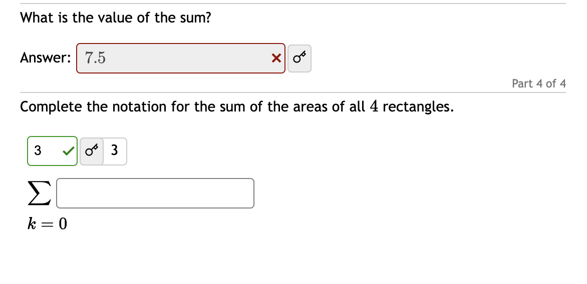 Solved The graph below shows a rectangular sum of n=4 | Chegg.com