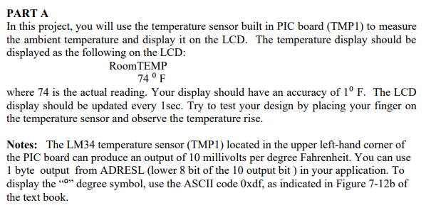 Solved Write A Code Using Mplab Xc Based On The 0810
