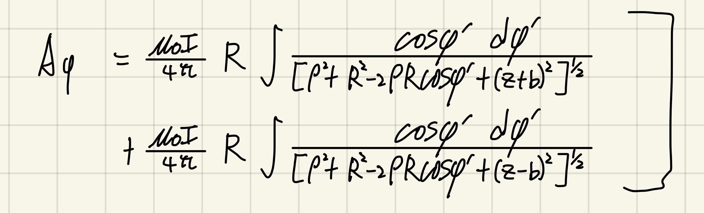 Solved Two parallel circular conductor loops carry a current | Chegg.com