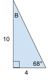 Solved Choose all correct statements based off the triangle | Chegg.com