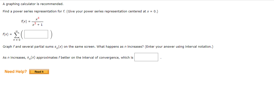 Solved A graphing calculator is recommended. Find a power | Chegg.com