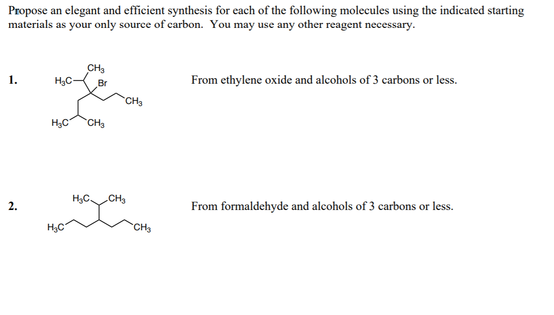 Solved Propose an elegant and efficient synthesis for each | Chegg.com