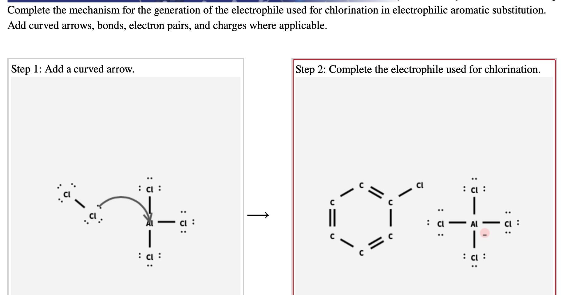 Solved Complete the mechanism for the generation of the | Chegg.com