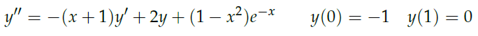 Solved Let The Boundary Value Problem Be Using The 2992