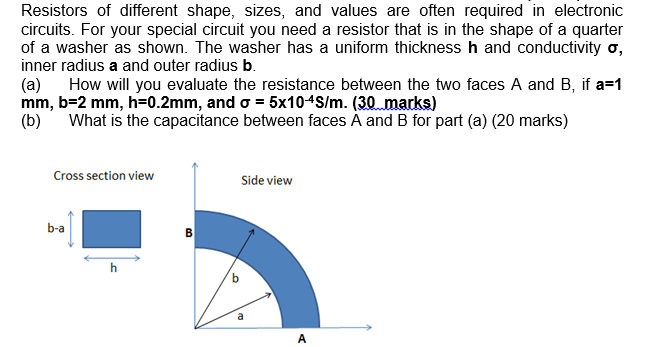 Solved Resistors of different shape, sizes, and values are | Chegg.com