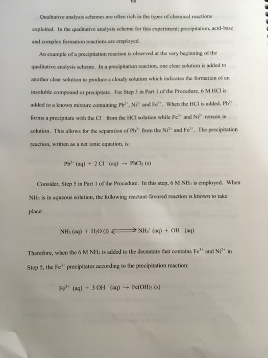 Solved Complete the flow chart given and provide net ionic | Chegg.com