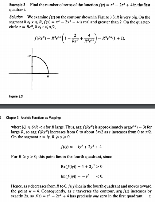 Solved Example 2 Find the number of zeros of the function | Chegg.com