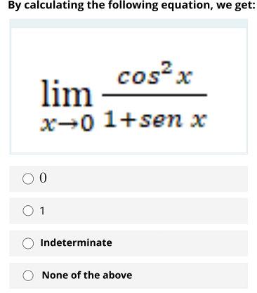 Solved By calculating the following equation, we get: cosa x | Chegg.com