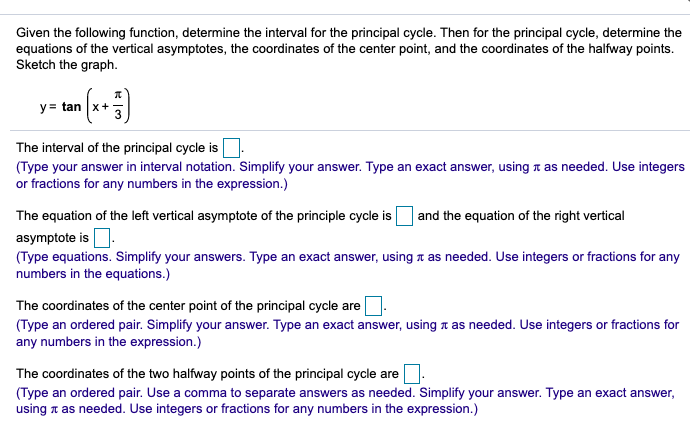 Solved Given the following function, determine the interval | Chegg.com