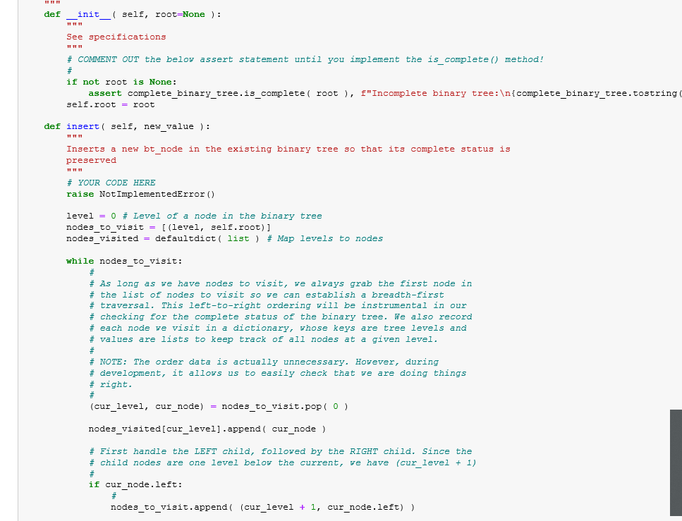Using The Implementation Of A Binary Tree Node Class 9262