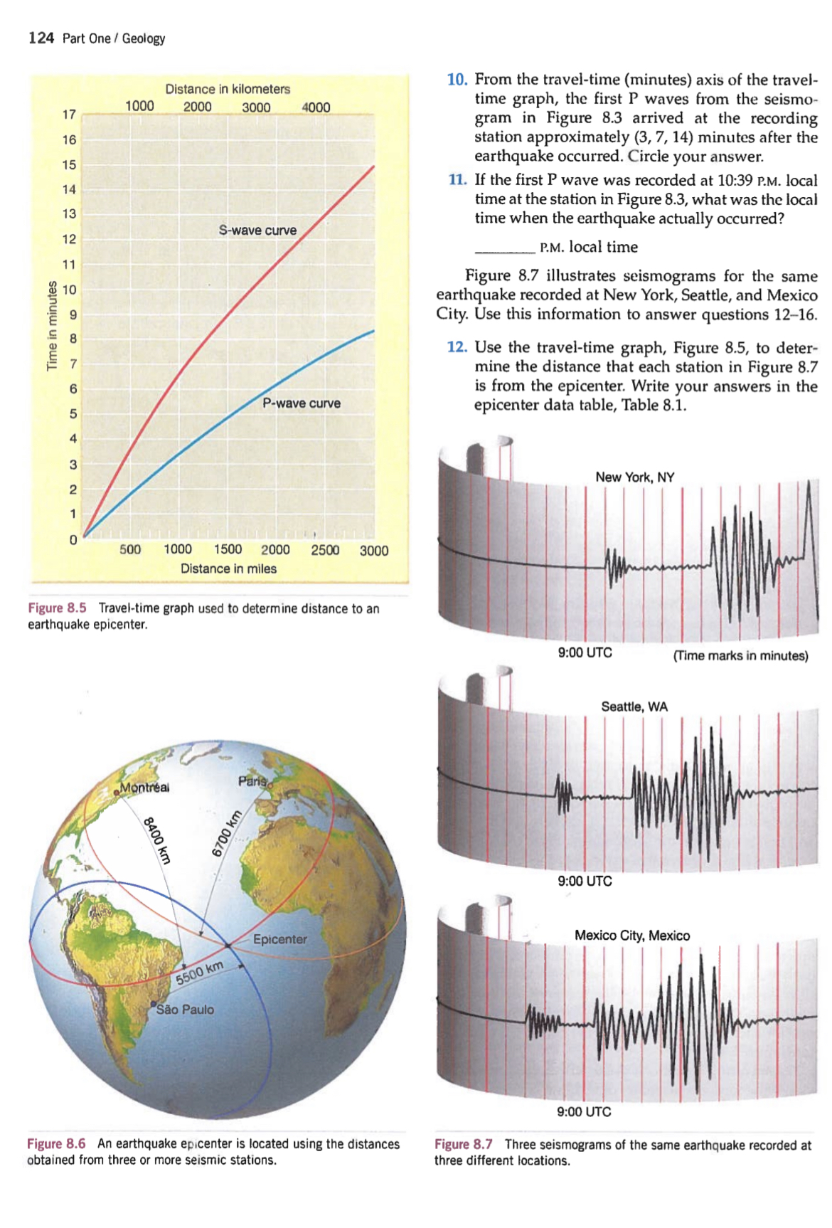 Solved Exercise Seven / Geologic Maps and Structures 115 | Chegg.com